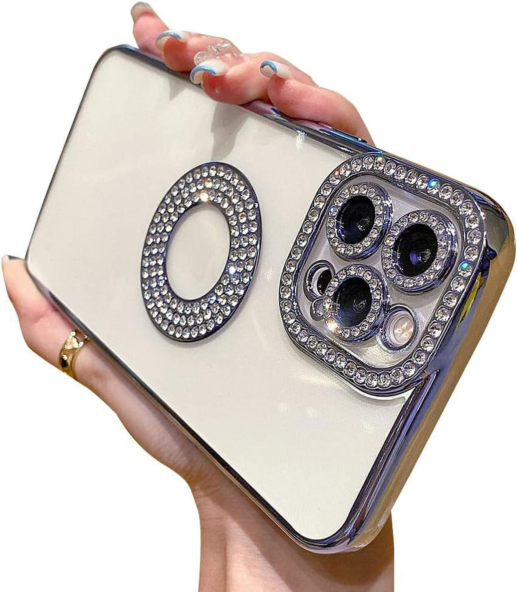 Compatible with iPhone Case,Luxury Glitter Bling Sparkly Diamond ...