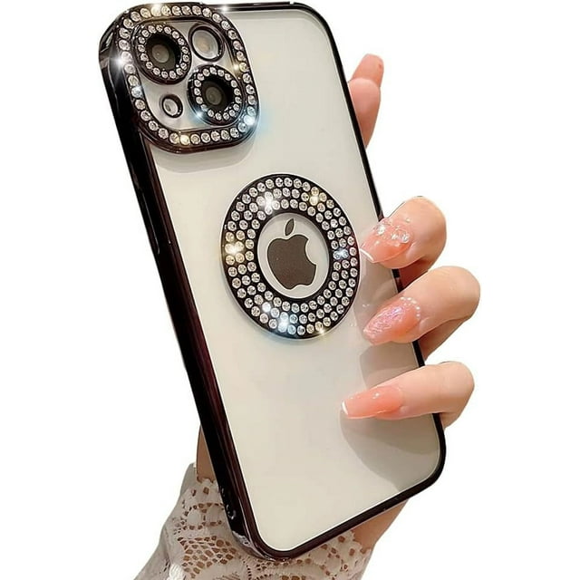 Compatible with iPhone Case,Luxury Glitter Bling Sparkly Diamond ...