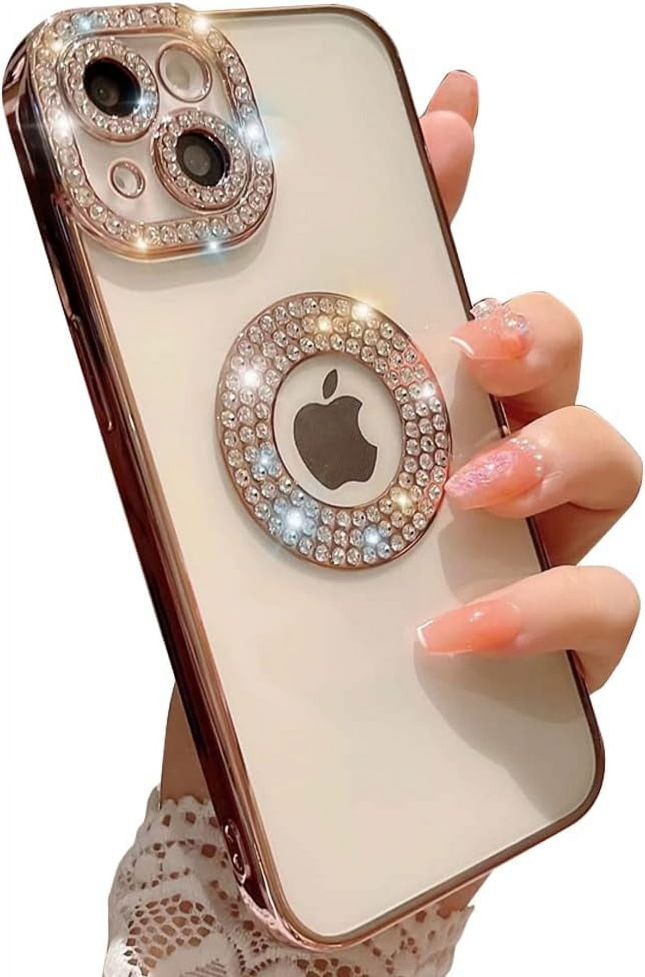 Compatible with iPhone Case,Luxury Glitter Bling Sparkly Diamond ...