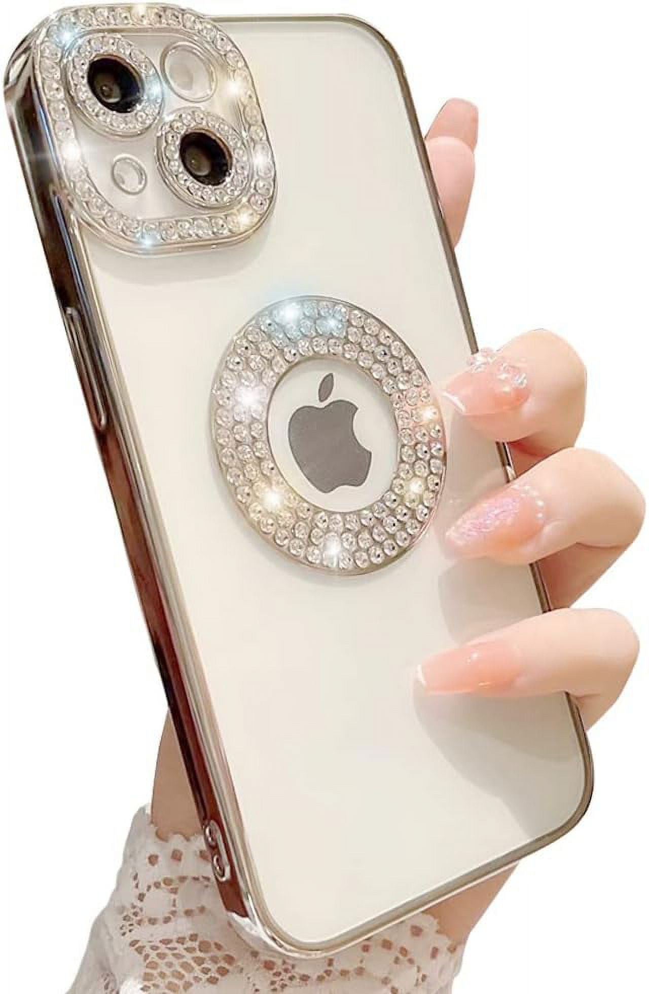 Compatible with iPhone Case,Luxury Glitter Bling Sparkly Diamond ...