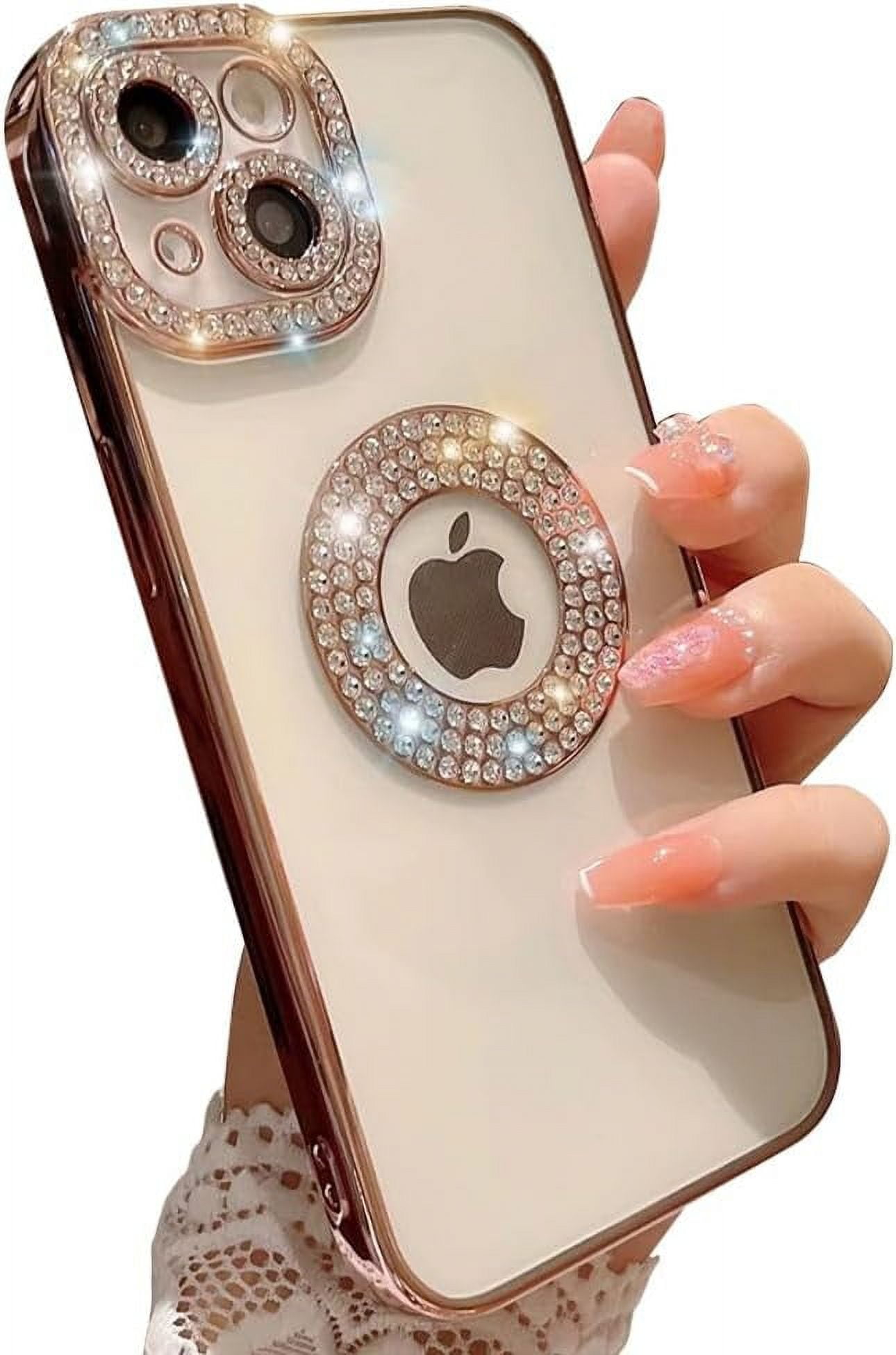 Compatible with iPhone Case,Luxury Glitter Bling Sparkly Diamond ...