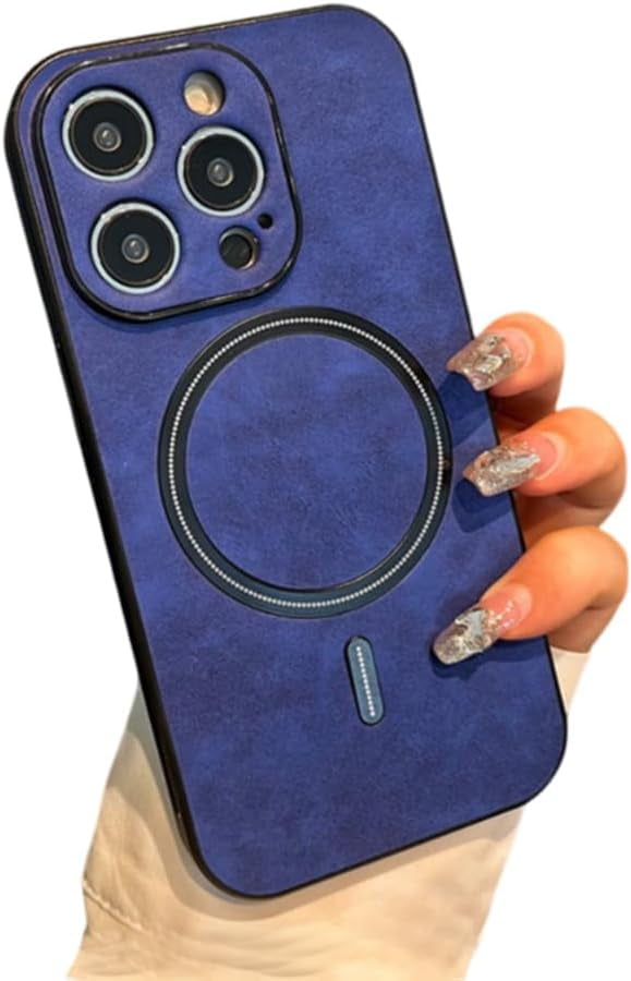 Compatible with iPhone Case,Luxury Matte PU Leather,Compatible with ...