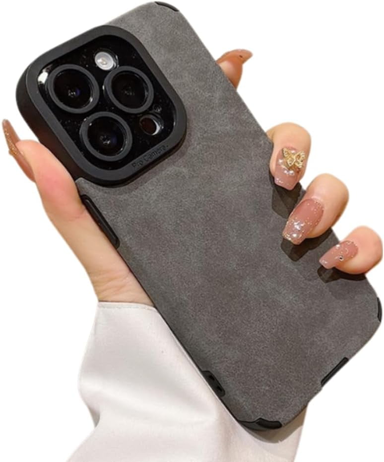 Compatible with iPhone Case,Ultra Thin Suede Design [Compatible with ...