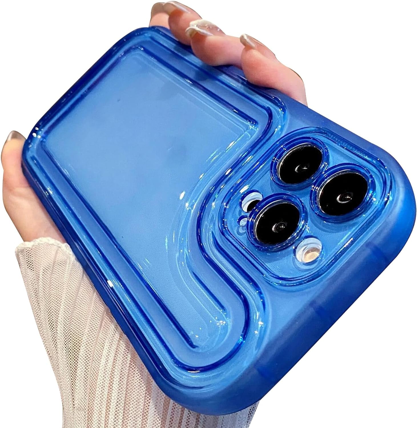 Compatible with iPhone Case for Women Girls, Cute Luxury Transparently ...