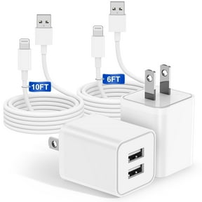 Compatible for iPhone Charger Fast Charging, 3 Pack Charger Block with ...