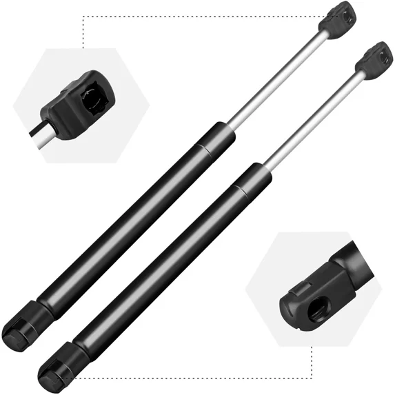 Compatible with 2004-2015 Nis san Titan, Front Hood Gas Struts / Lift ...