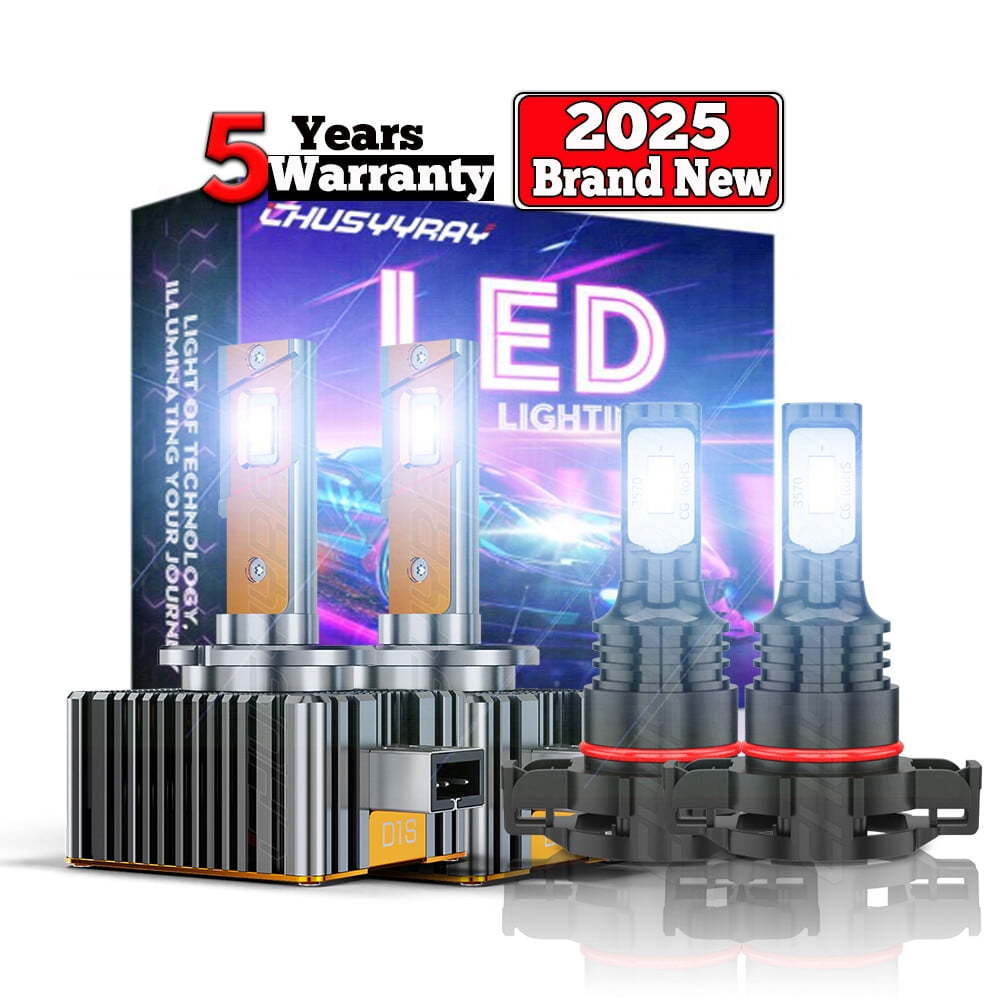 Compatible with Chevy Camaro 2010-2013 D1S Xenon LED Headlight &5202 ...