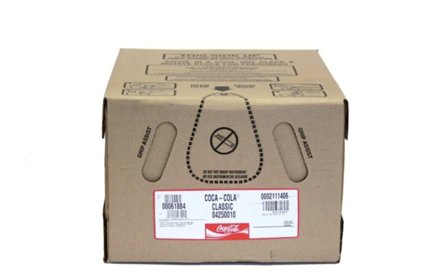 Compatible with Coke Classic Soda Syrup Concentrate 5 Gallon Bag in Box ...