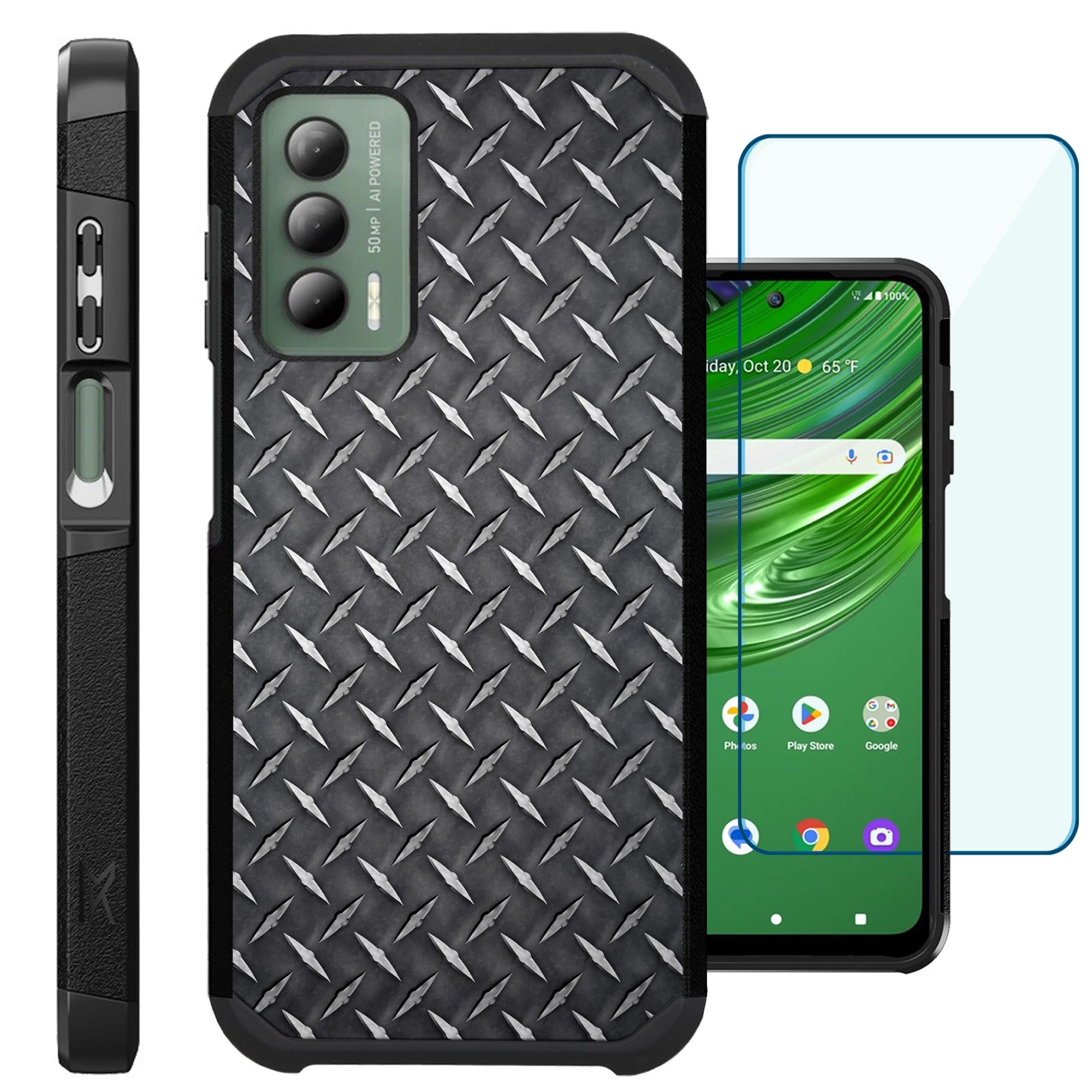 Compatible with Cricket Outlast | AT&T Jetmore; Hybrid Fusion Guard ...