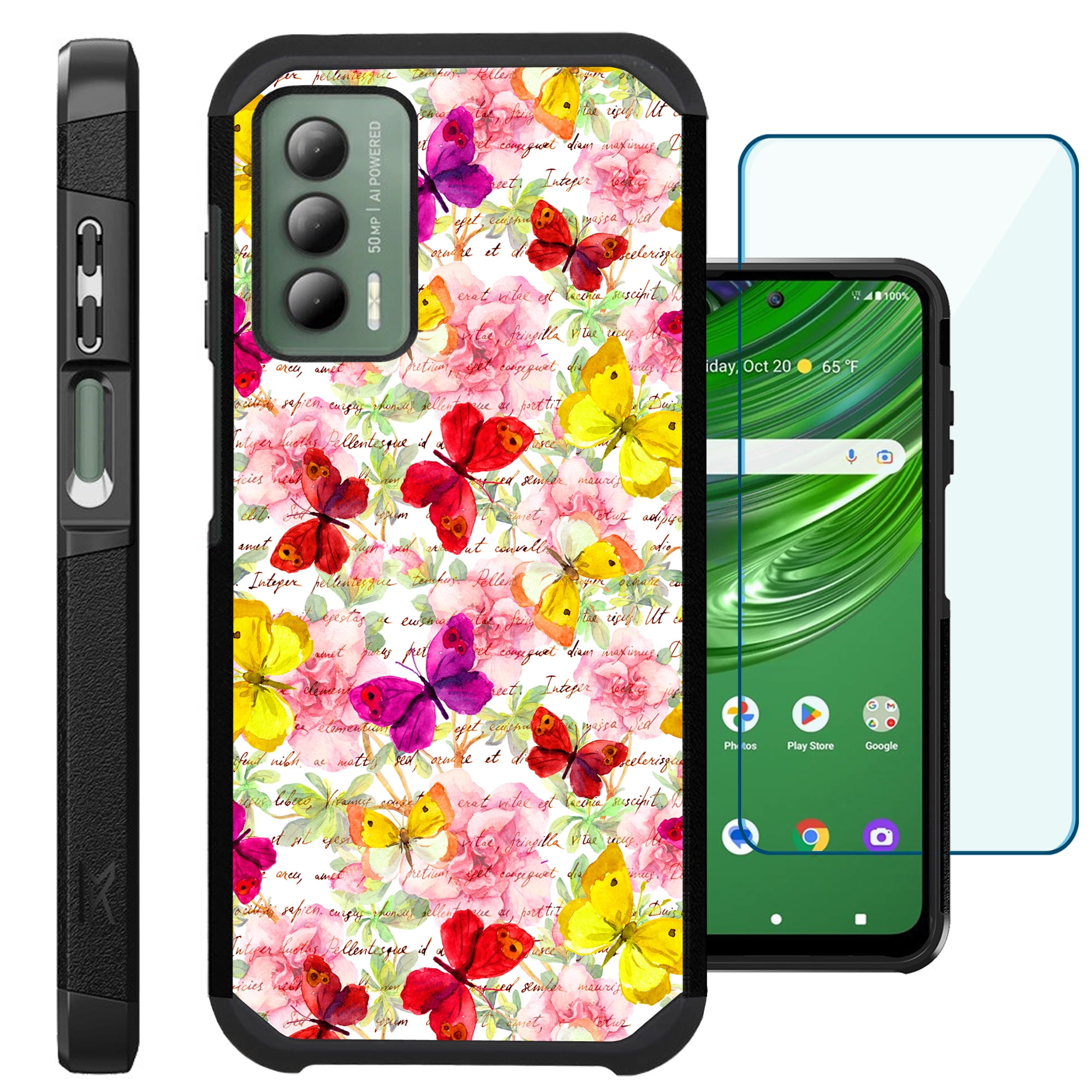 Compatible with Cricket Outlast | AT&T Jetmore; Hybrid Fusion Guard ...