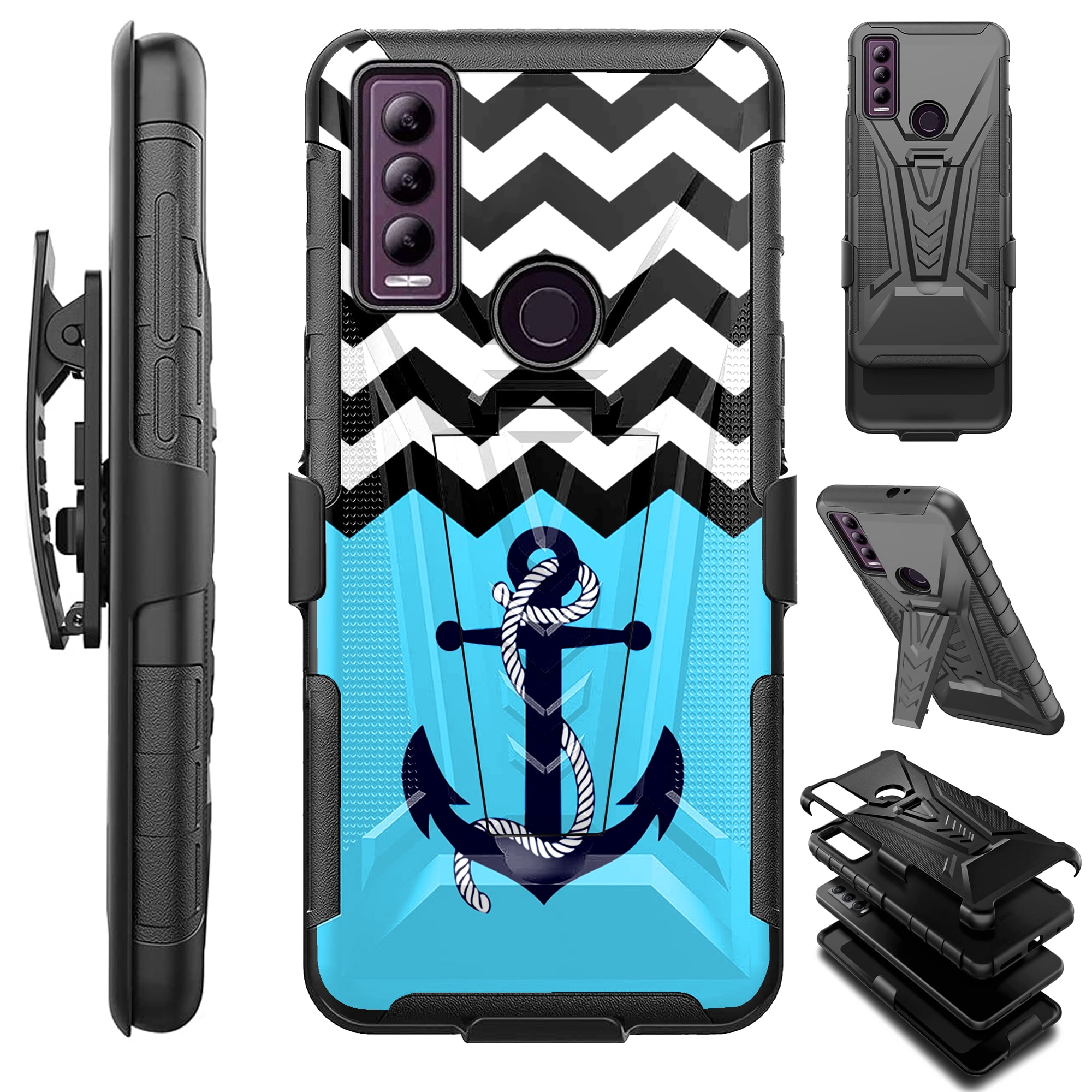 Compatible with Cricket Ovation 3 | AT&T Motivate Max; Hybrid Luxguard ...