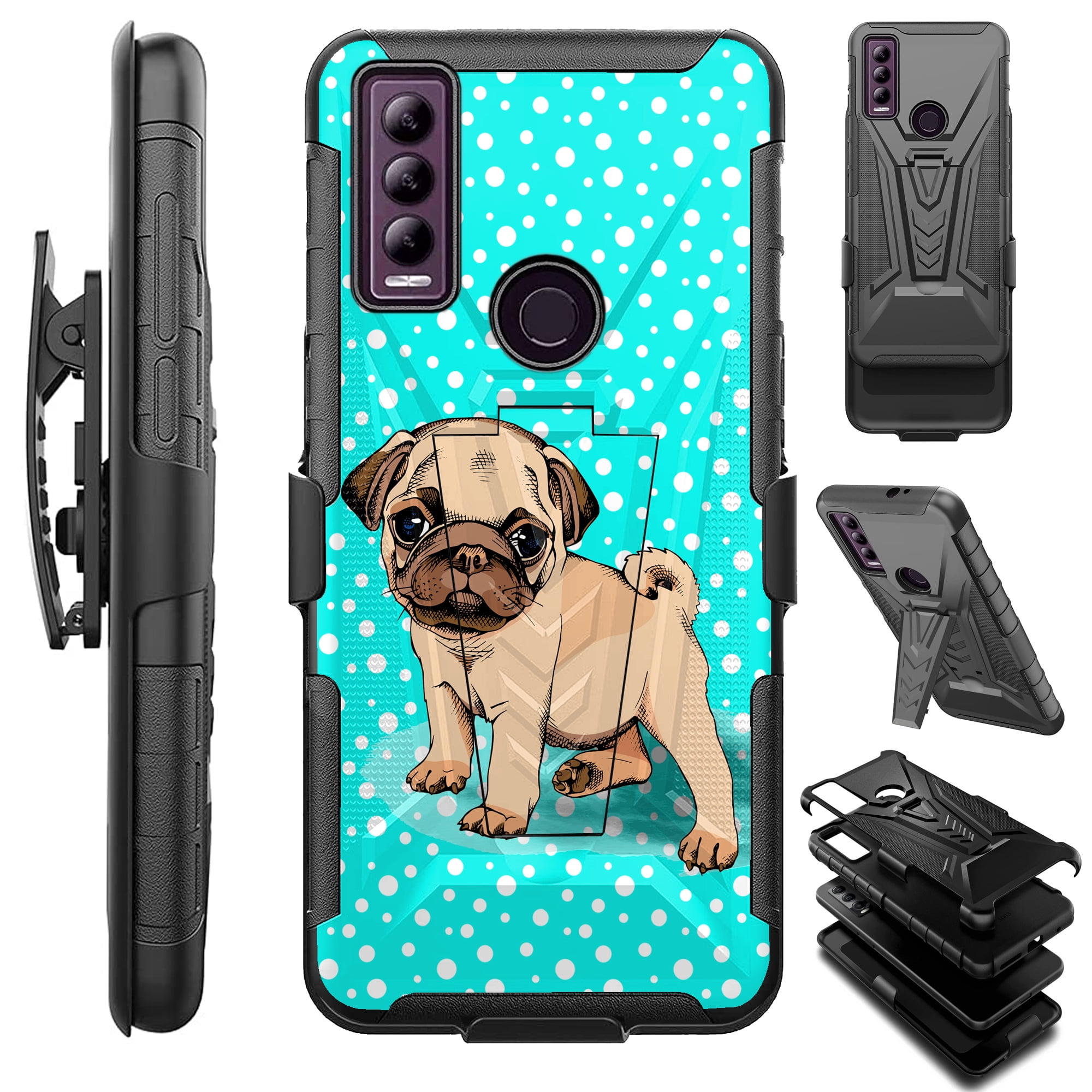 Compatible with Cricket Ovation 3 | AT&T Motivate Max; Hybrid Luxguard ...