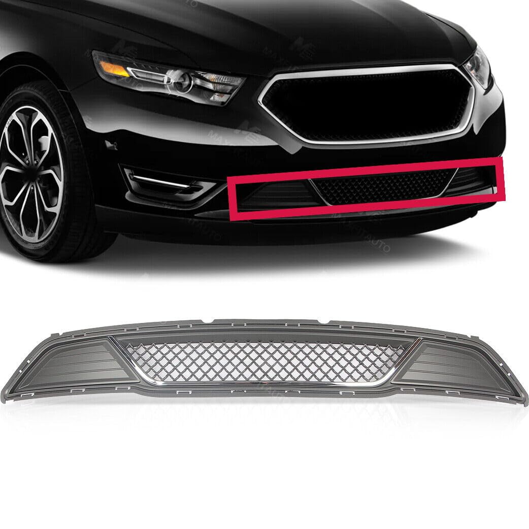 Compatible with Ford Taurus 2013-2019 Front Bumper Lower Grille Center ...