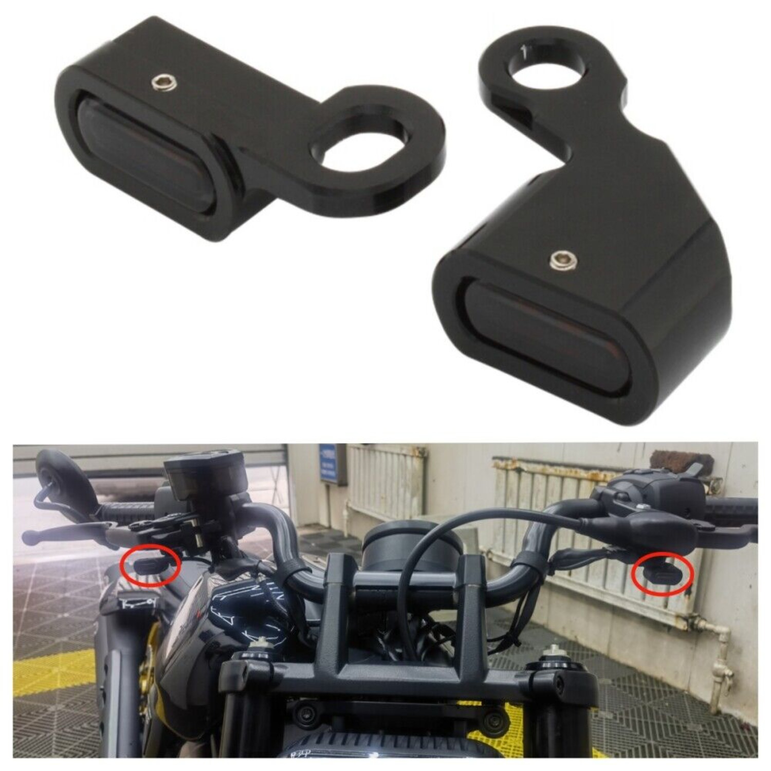 Compatible with Harley Sportster S RH1250S 2021-23 LED Turn Signals ...