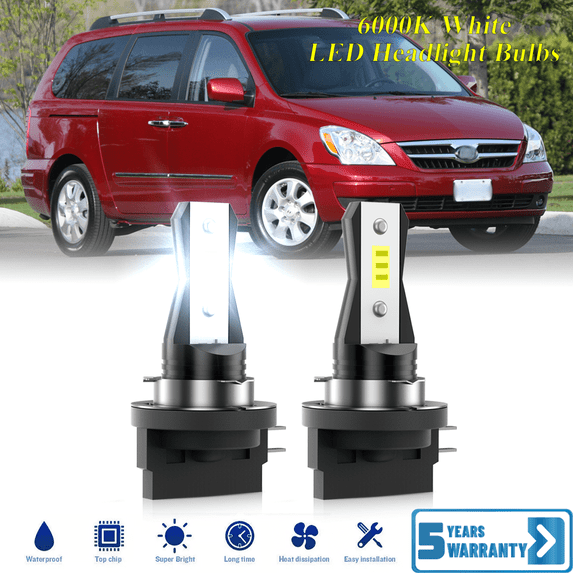 Compatible with Hyundai Entourage 2007 2008 2009 2010 – H11B LED High ...
