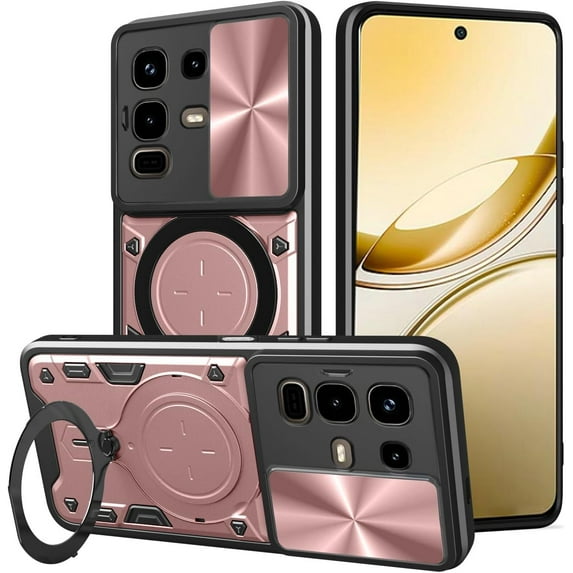 Compatible with Infinix Note 50X 5G Case Cover,with Slide Camera Lens ...