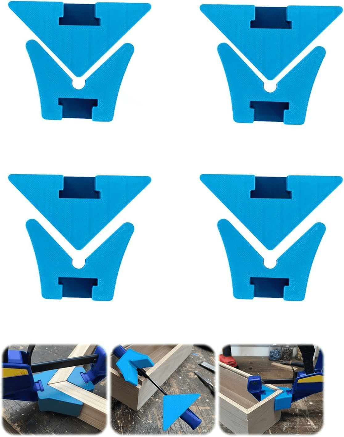 Compatible with Irwin Quick Grip Clamp Angle Clamp Adapter, Right Angle ...