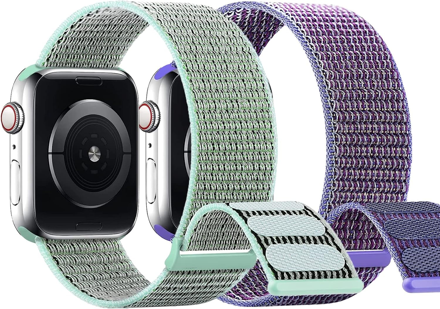 Compatible with Kids Apple Watch Bands, Nylon Hook and Loop for K12 Boy ...