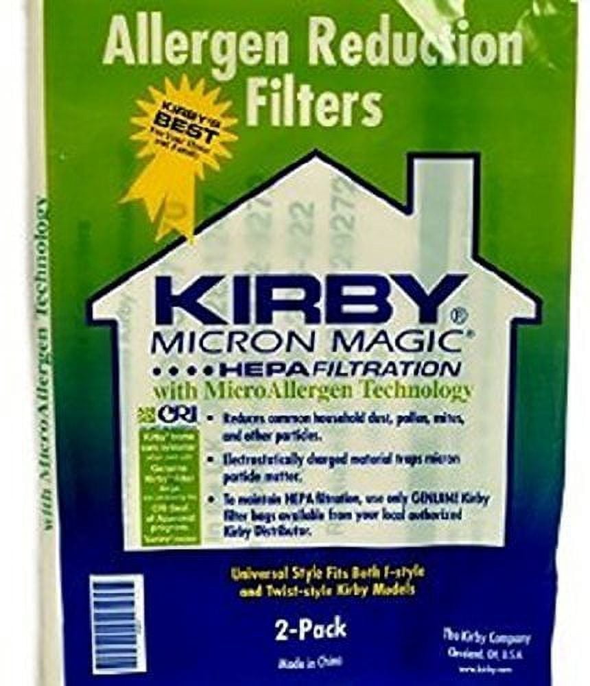 Compatible with Kirby Micron Magic Hepa Filtration Allergen Reduction ...