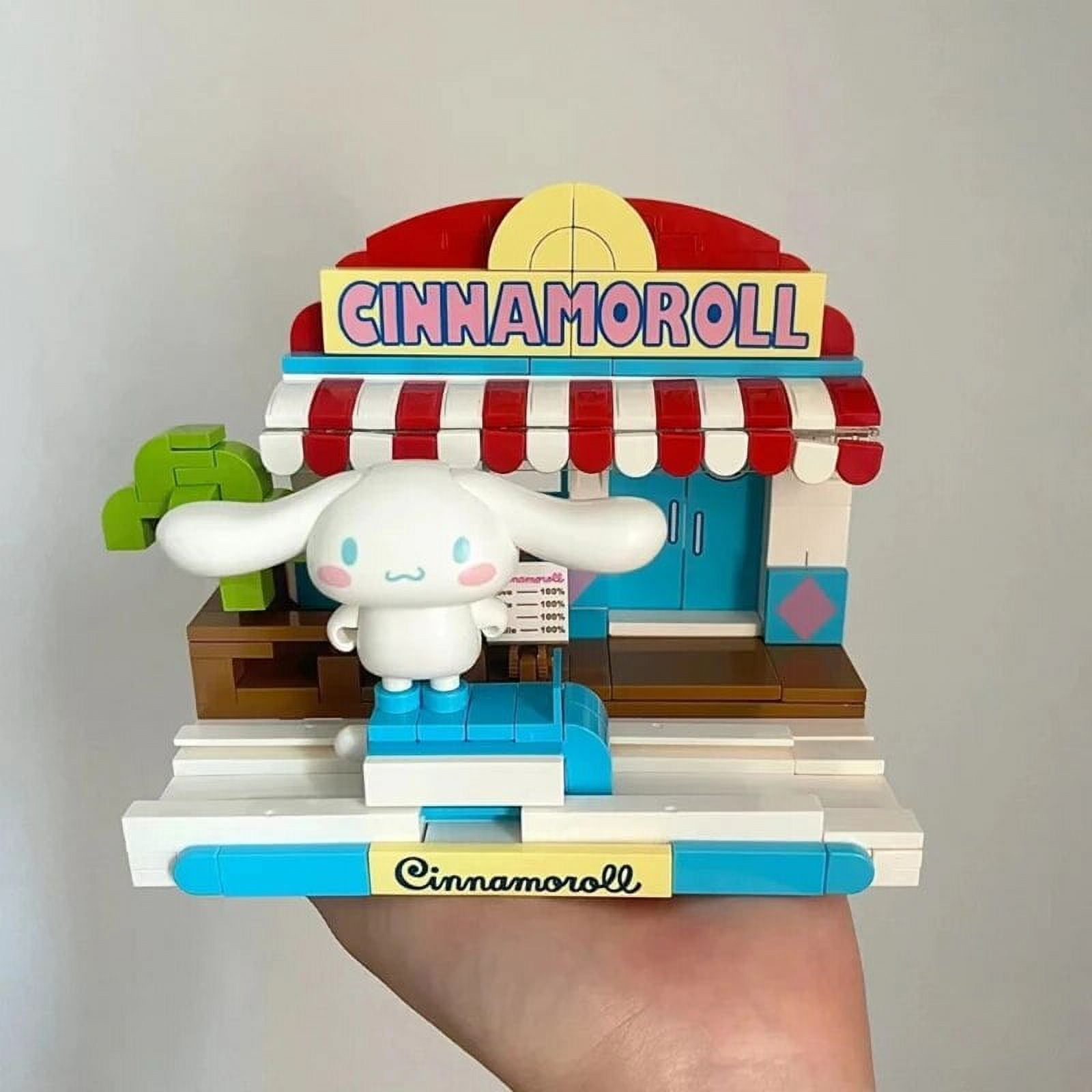 2023 Genuine Kuromi Cinnamoroll Mymelody Hello Model Building Blocks ...