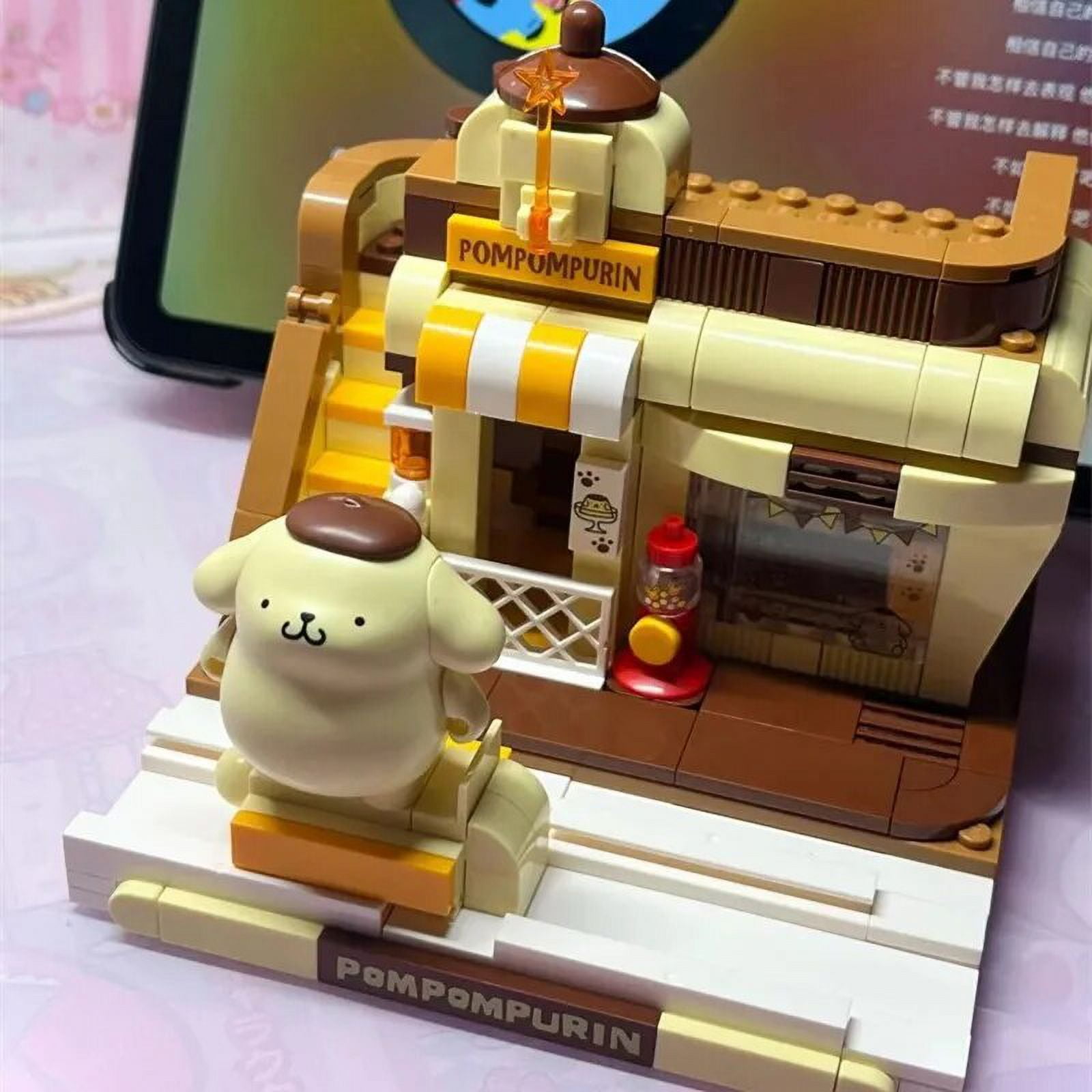 Compatible with LEGO Sanrio Genuine Kuromi Cinnamoroll Mymelody Hello ...