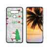 Compatible with LG K51 Phone Case, Clear-Christmas-64 Case Silicone ...