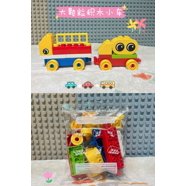 Small Foot Toys - Safari Animal Theme Building Block Playset - Walmart.com