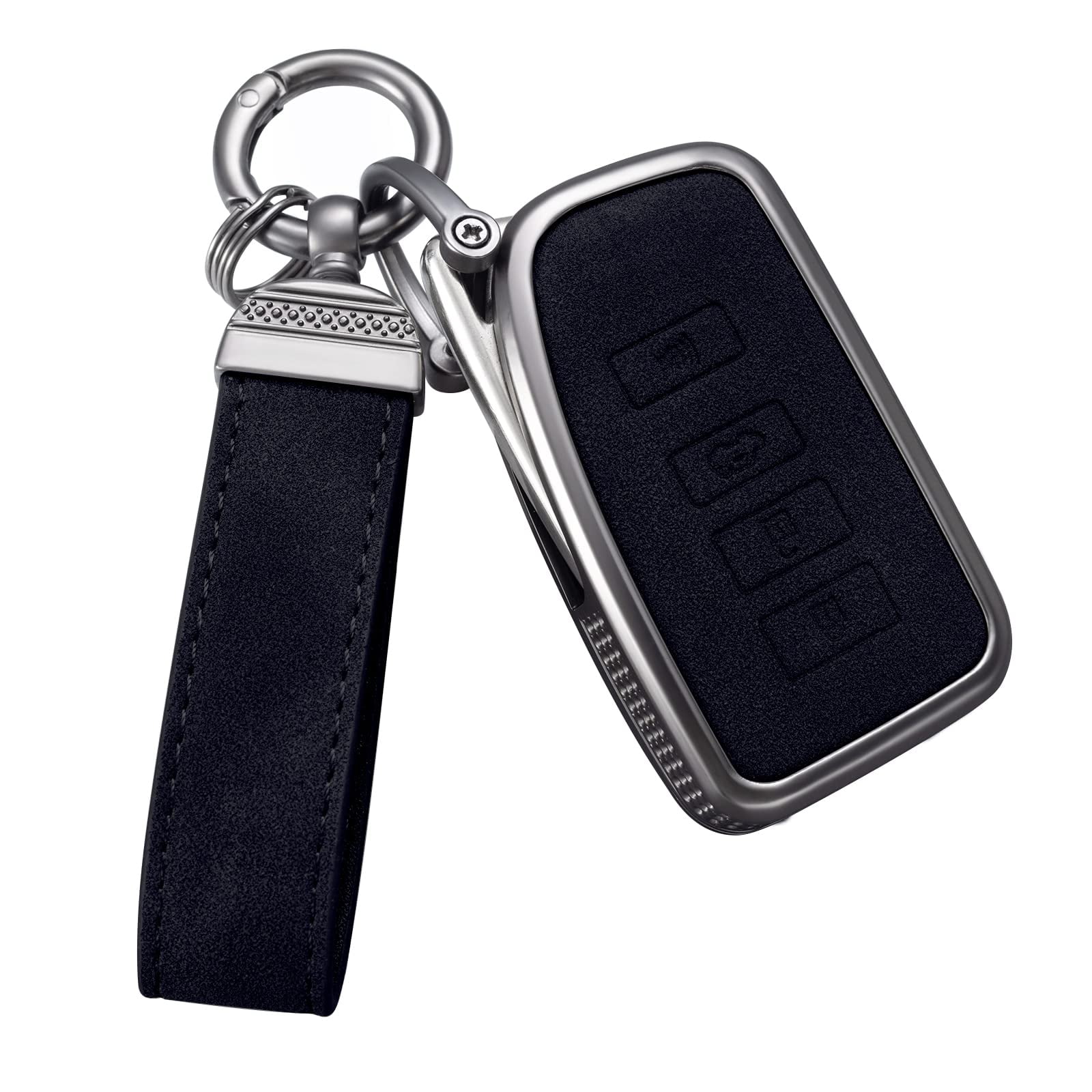Compatible with Lexus Key Fob Cover with Keychain Leather Key Case ...