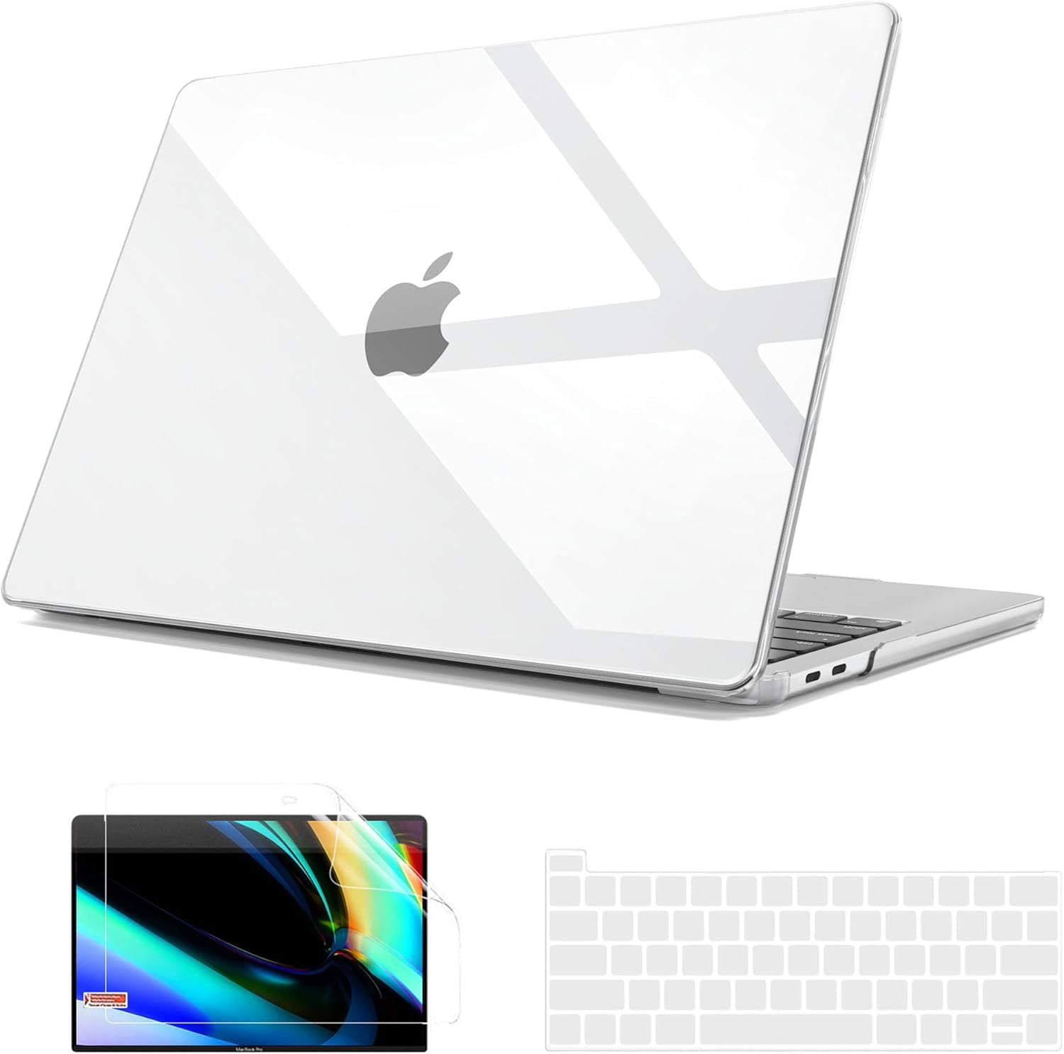 Compatible with MacBook Pro 16 inch Case 2020 2019 Release A2141, Clear ...