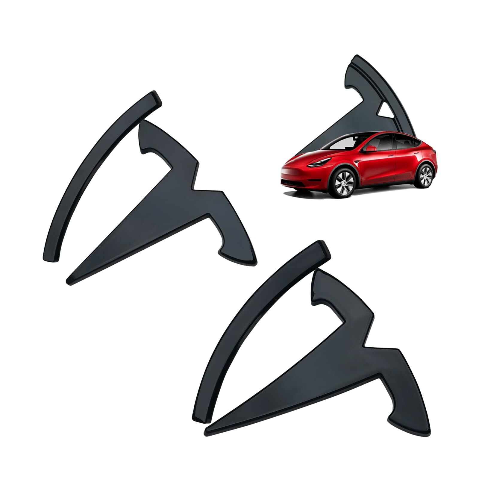 Compatible with Model Y Emblem Badge Sticker Cover, fit for Tesla Model ...