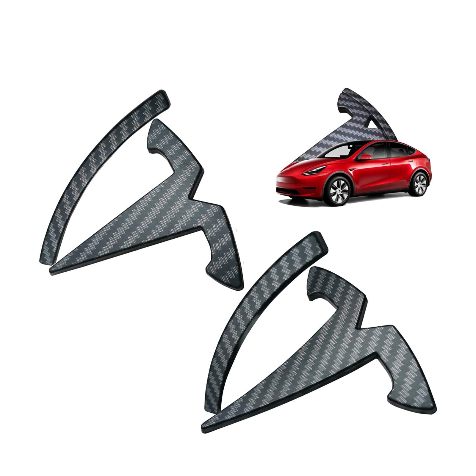 Compatible with Model Y Emblem Badge Sticker Cover, fit for Tesla Model ...