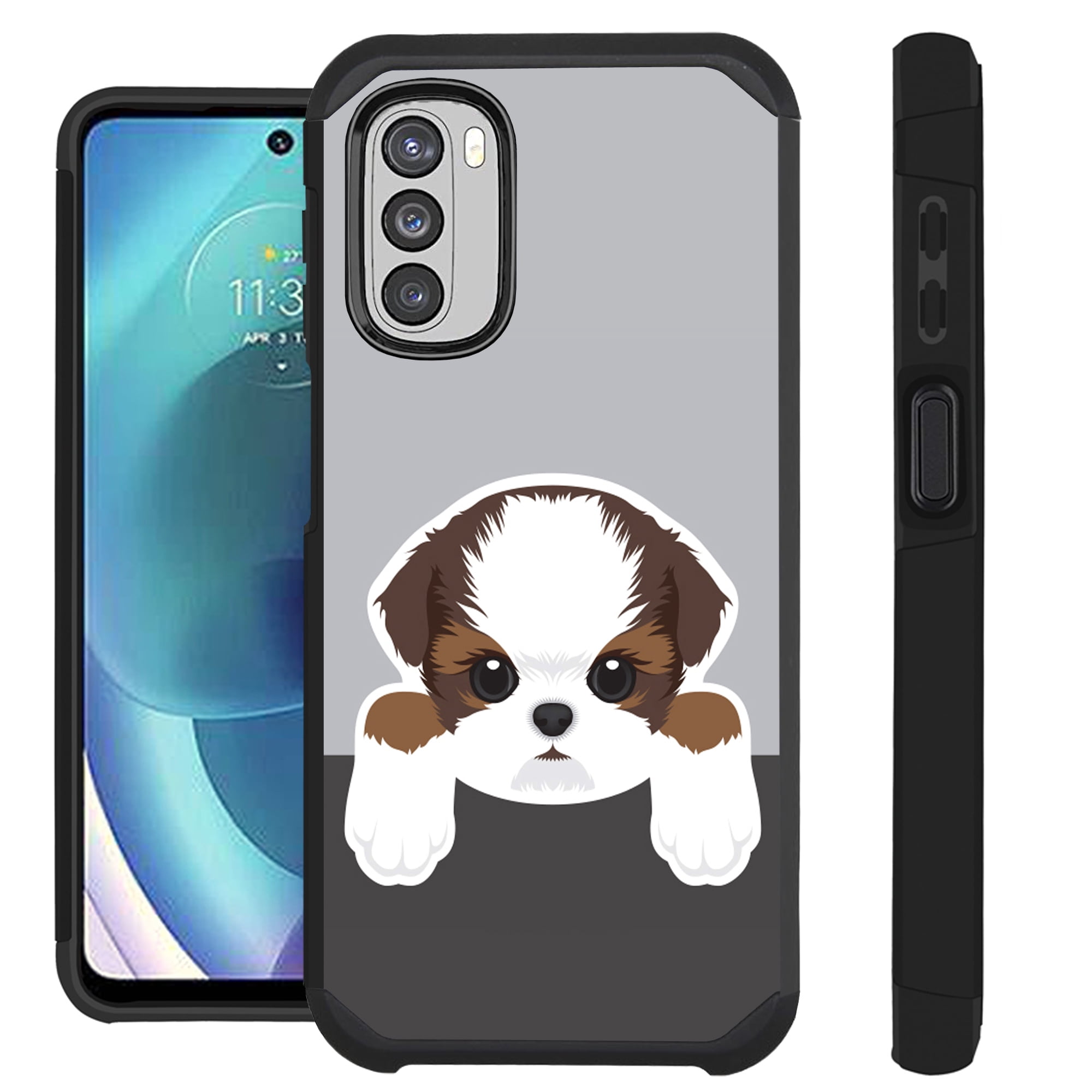 Compatible with Motorola Moto G 5G (2022) Hybrid Fusion Guard Phone ...