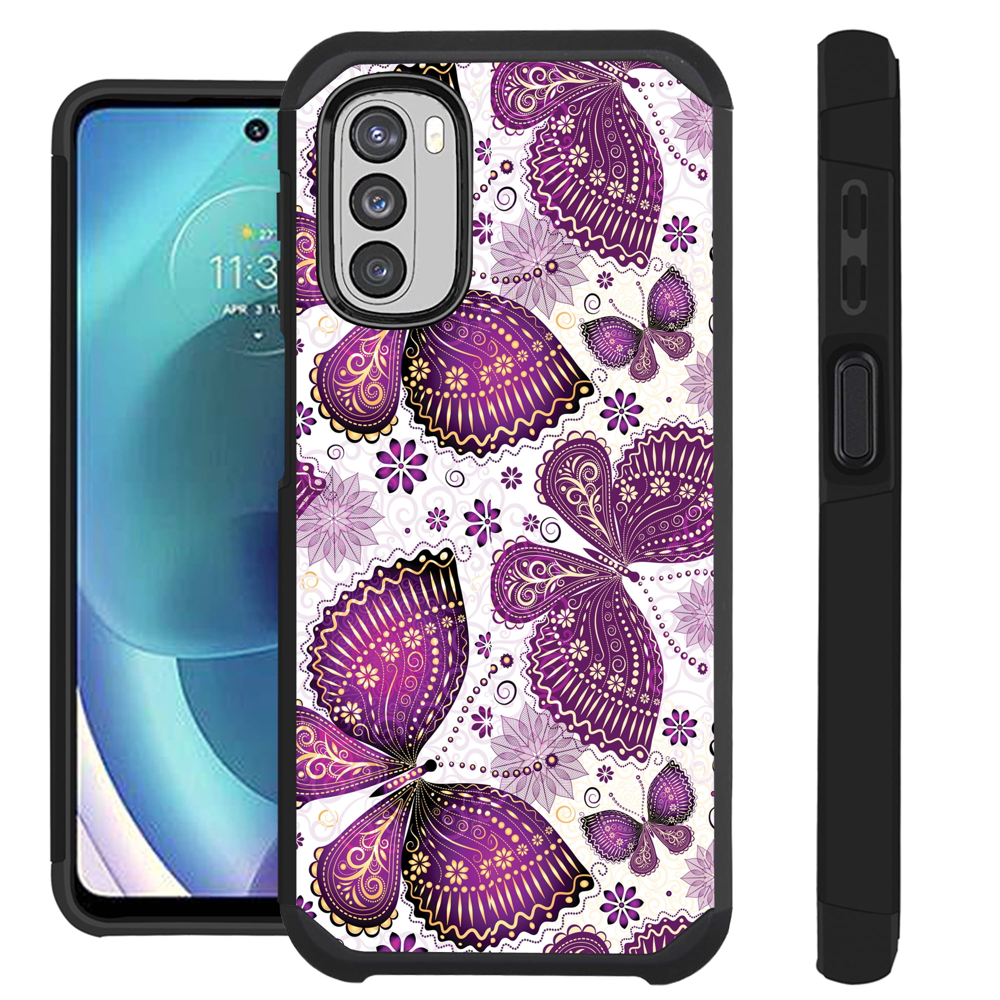Compatible with Motorola Moto G 5G (2022) Hybrid Fusion Guard Phone ...