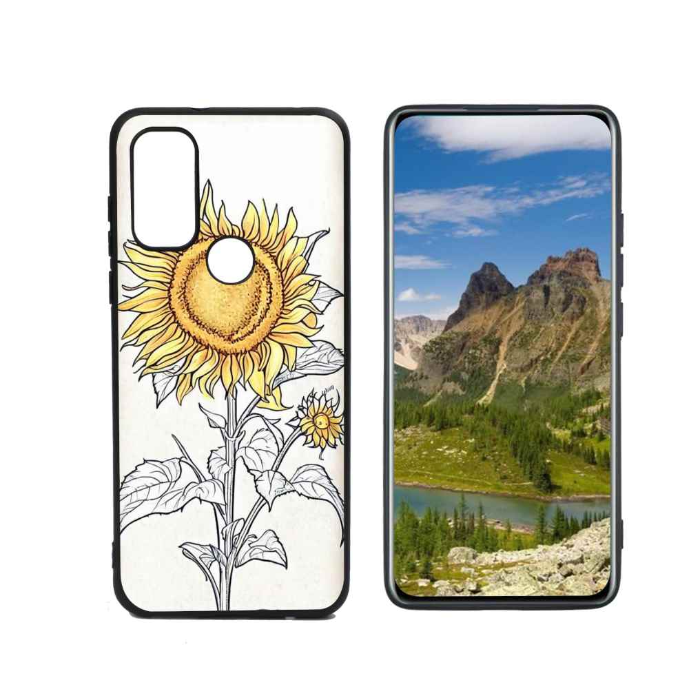 Compatible with Motorola Moto G Pure Phone Case, sunflower-flowers-2 ...