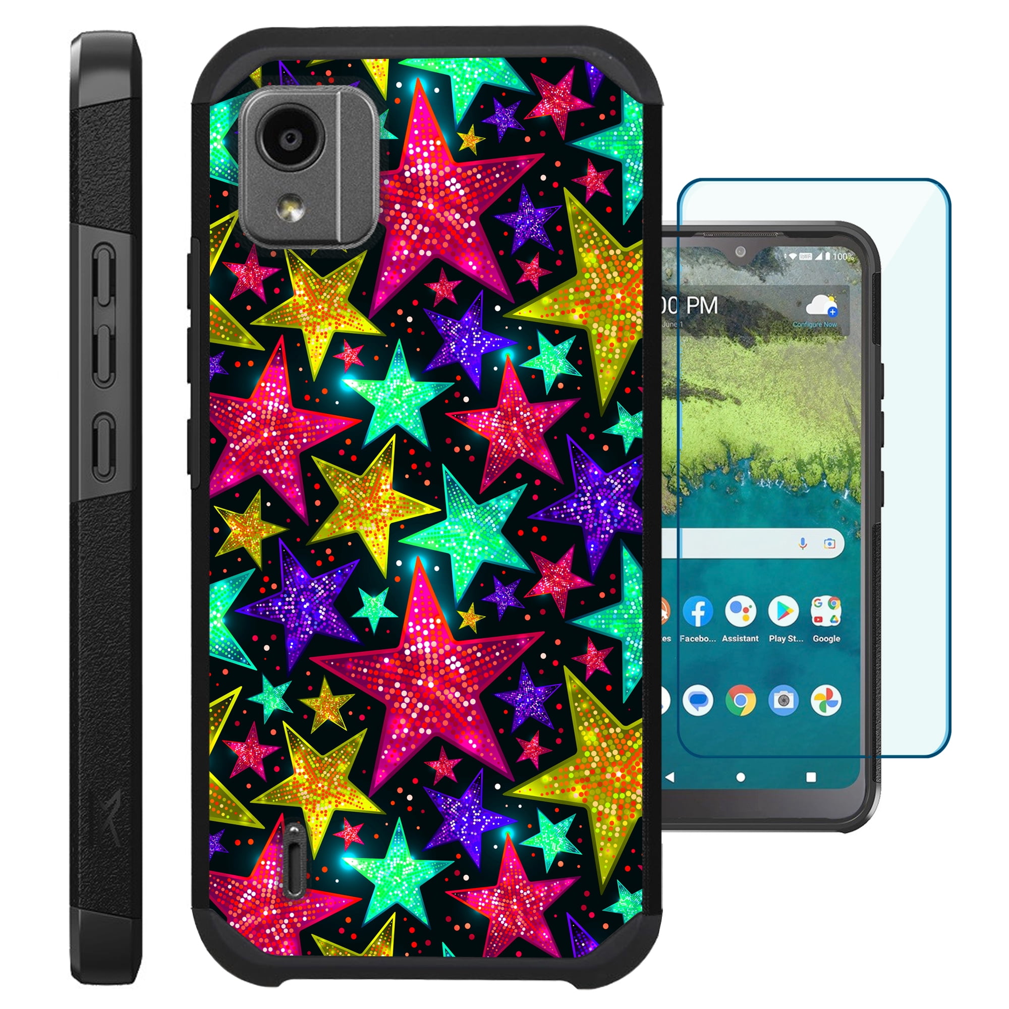 Compatible with Nokia C110; Hybrid Fusion Guard Phone Case Cover ...