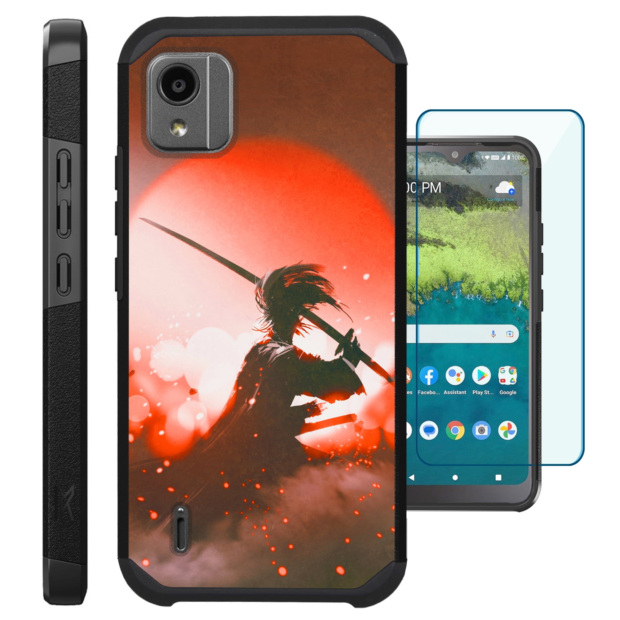 Compatible with Nokia C110; Hybrid Fusion Guard Phone Case Cover ...