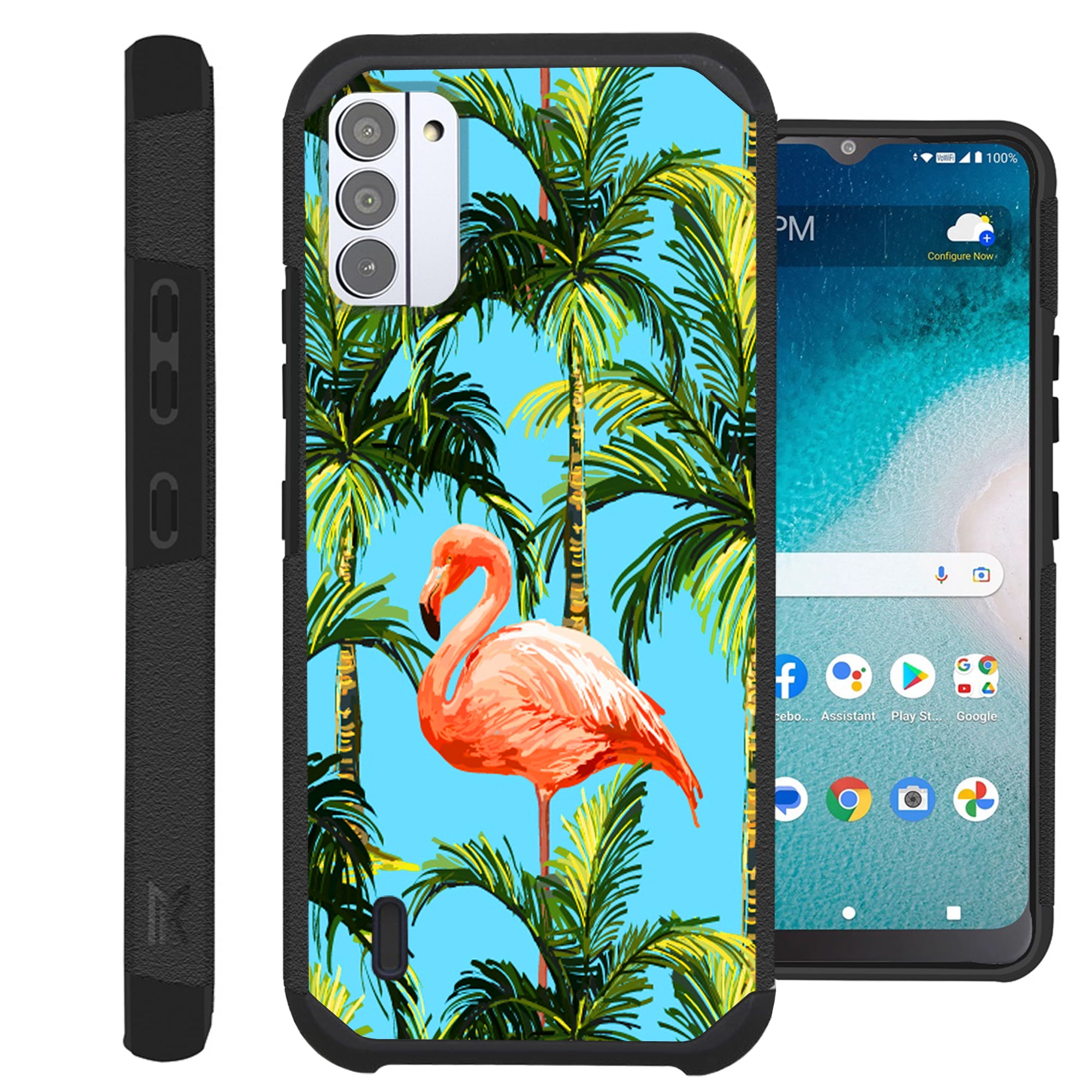 Compatible with Nokia C210; Hybrid Fusion Guard Phone Case Cover ...