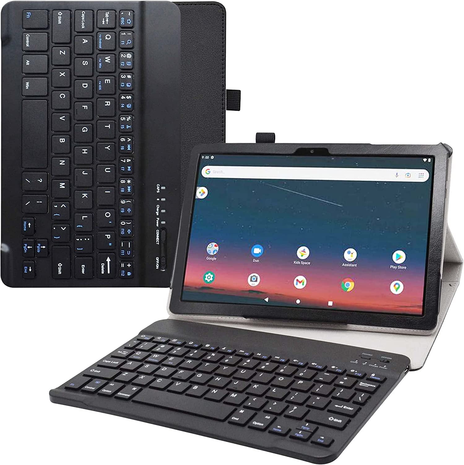 Compatible with Onn 10.1 Gen 3 Tablet Keyboard Case,Detachable Keyboard ... Compatible with Onn 10.1 Gen 3 Tablet Keyboard Case,Detachable Keyboard ...
