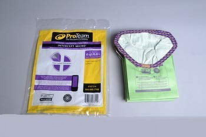 Compatible with ProTeam Vacum Bags, Commercial-Grade SuperCoach Pro 6 ...