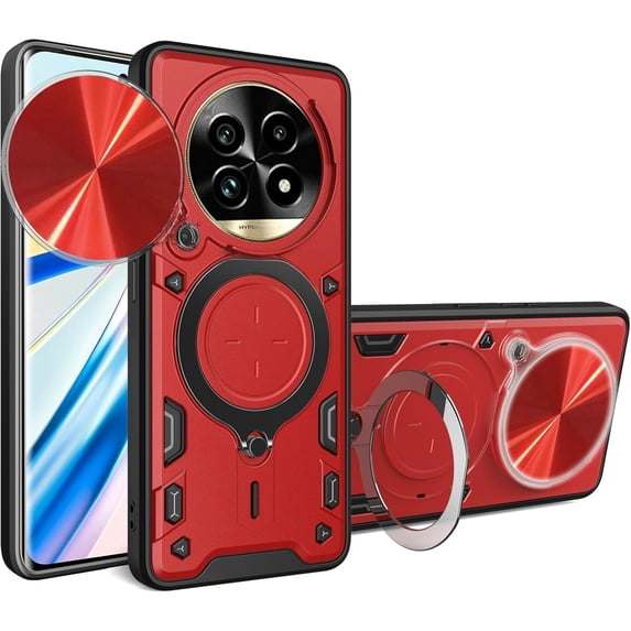 Compatible with Realme 13 Pro 5G Case,with Slide Camera Lens Cover ...