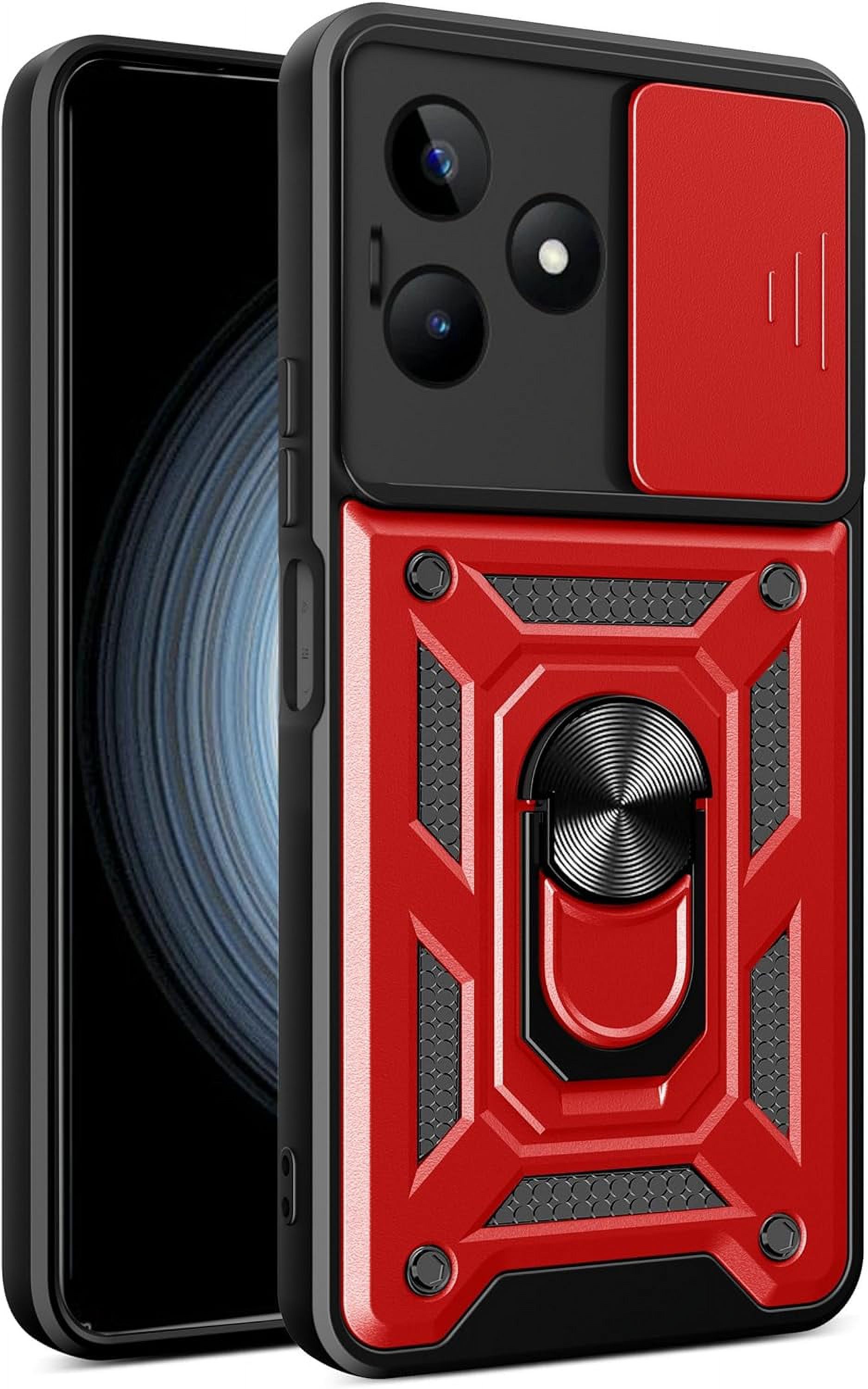 Compatible with Realme C53 4G Bracket Shell,with Slide Camera Lens ...