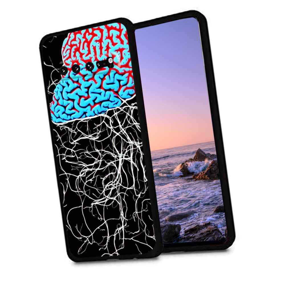 Compatible with Samsung Galaxy S10 Phone Case, Brain-Art-33 Case Men ...