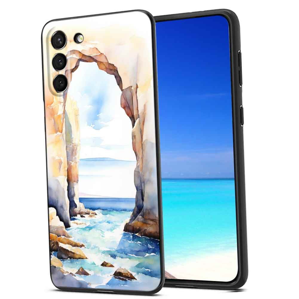 Compatible with Samsung Galaxy S22 Phone Case, sea-arch-landscape-496 ...
