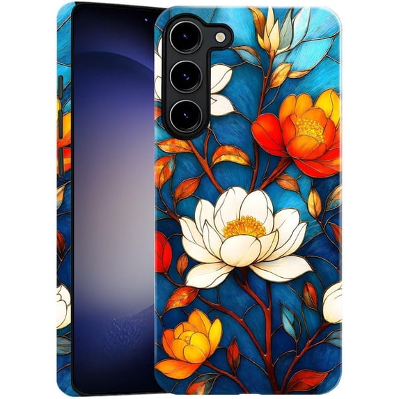 Compatible with Samsung Galaxy S23, Anti-Scratch Glossy Case Cover ...