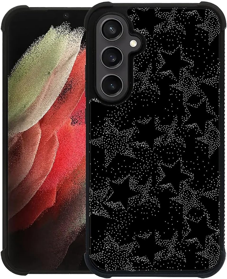 Compatible with Samsung Galaxy S23 FE Case, Dotted with Stars for S23 ...