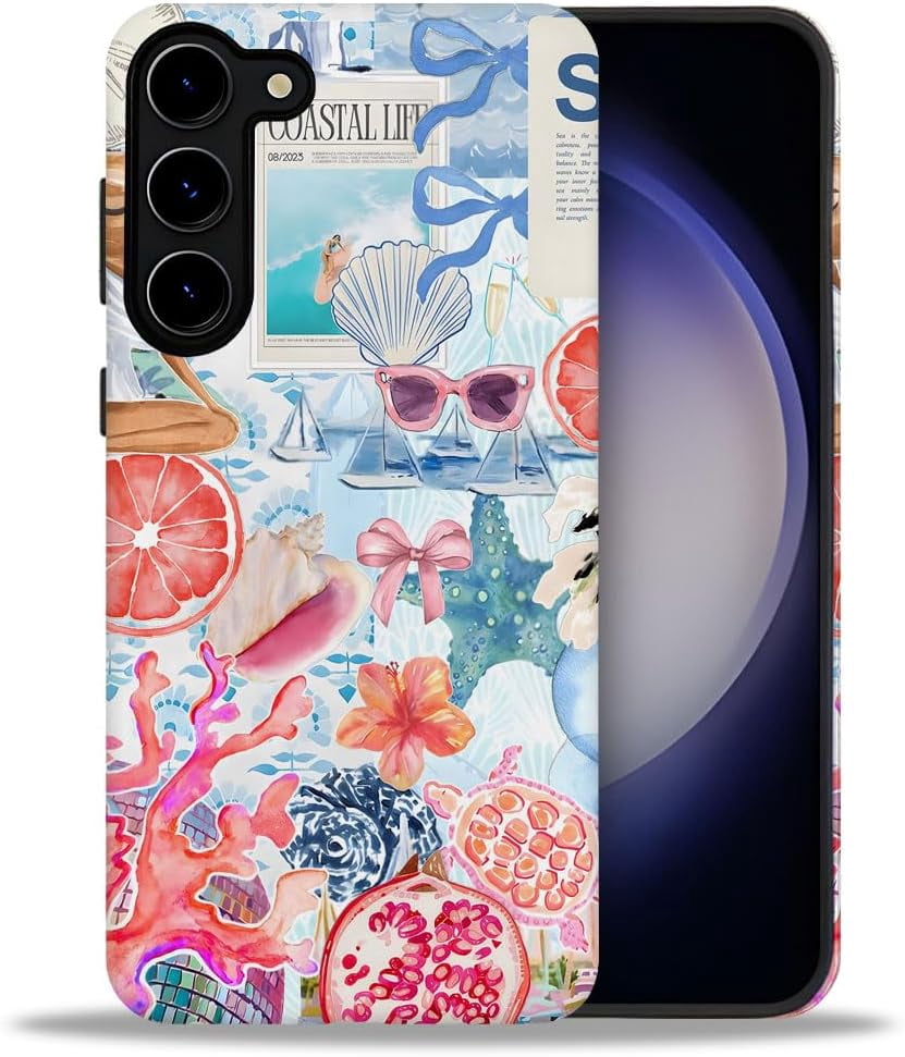 Compatible with Samsung Galaxy S23,Frosted Dual-Layer Protection with ...