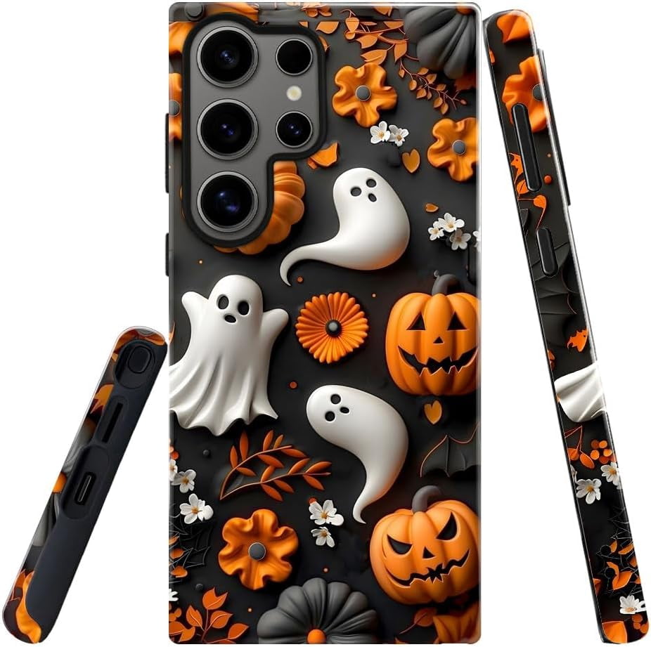 Compatible with Samsung Galaxy S24 Ultra,Glossy Dual-Layer Protection ...