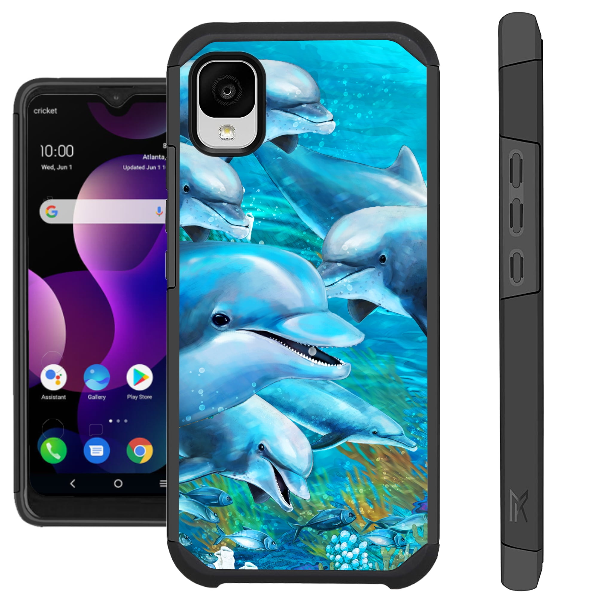 Compatible with TCL 30Z T602DL Hybrid Fusion Guard Phone Case Cover ...