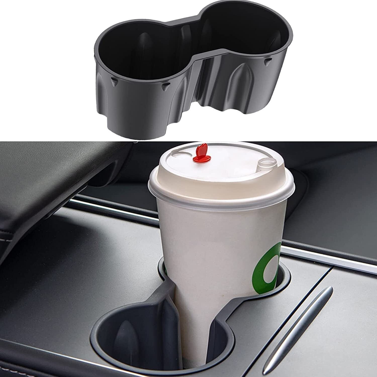 Compatible with Tesla Cup Holder Insert Compatible with Model Y 2020 ...