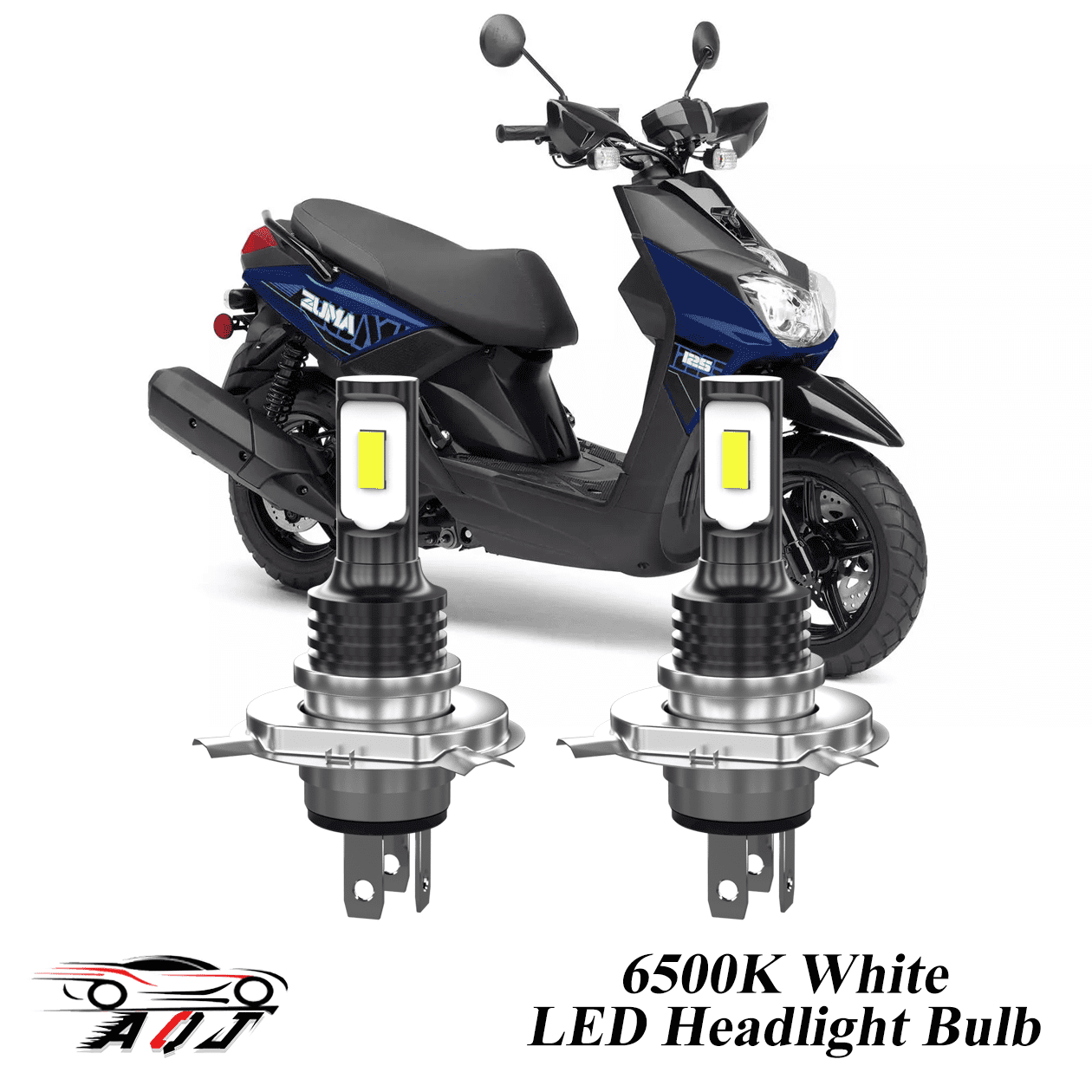 Compatible with Yamaha YW125 Zuma 125 2009-2015, 2-Pack H4 Led ...